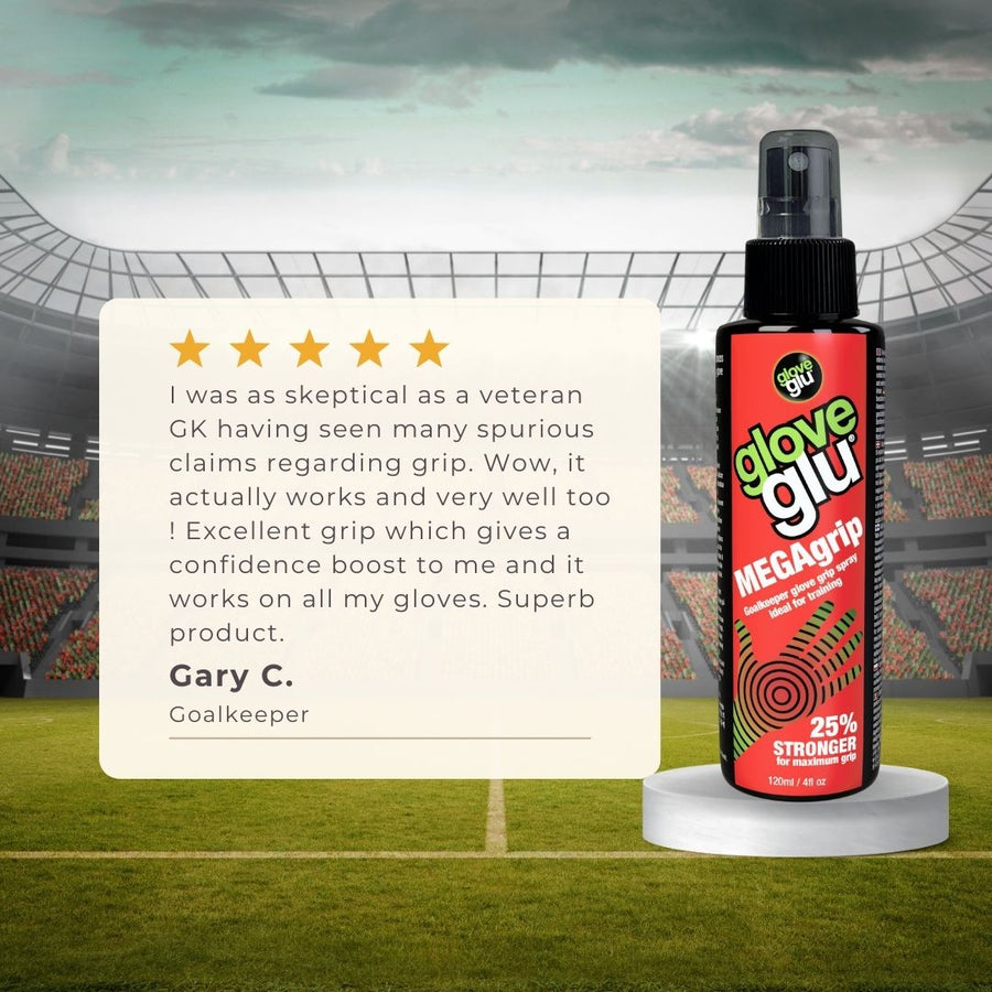 gloveglu MEGAgrip | Goalkeeper Grip Spray | gloveglu