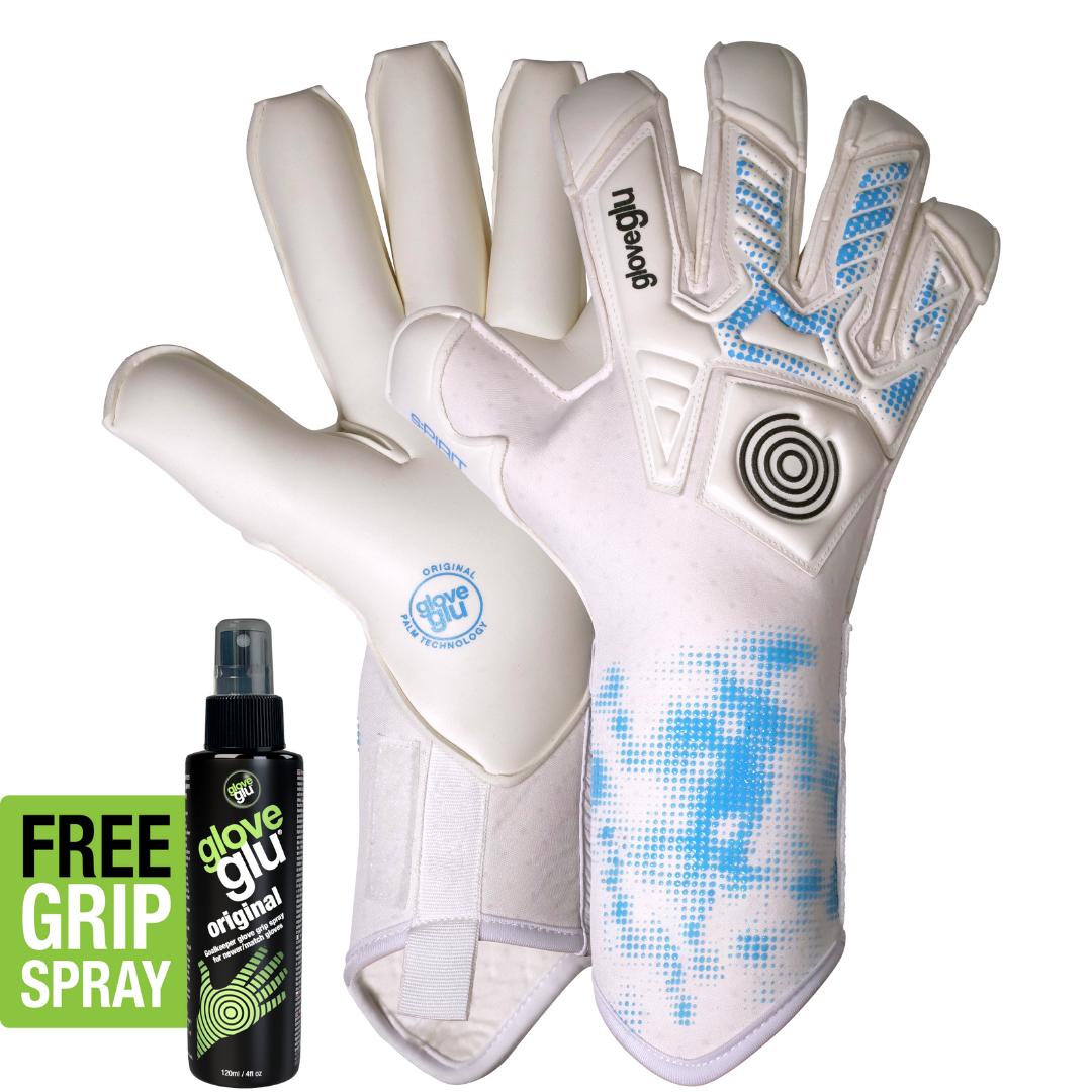 s:PIRIT gloveglu Original White/Blue + OG Grip